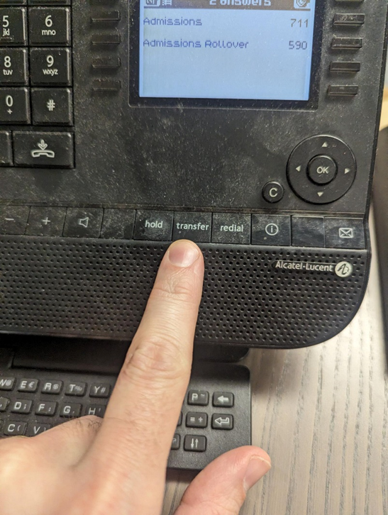 Using the Desk Phone – Midwestern Baptist Theological Seminary